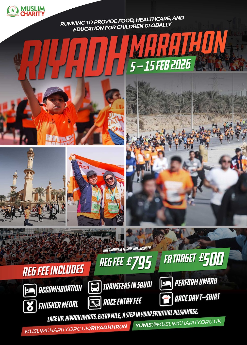 Run the Riyadh Marathon 2026 with Muslim Charity UK